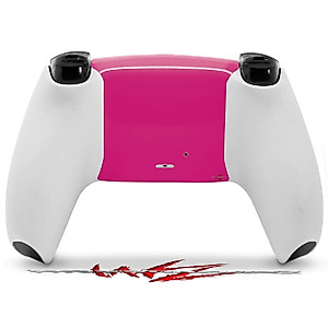 WraptorSkinz Skin Wrap compatible with Sony PS5 DualSense Controller Solids Collection Fushia (CONTROLLER NOT INCLUDED)