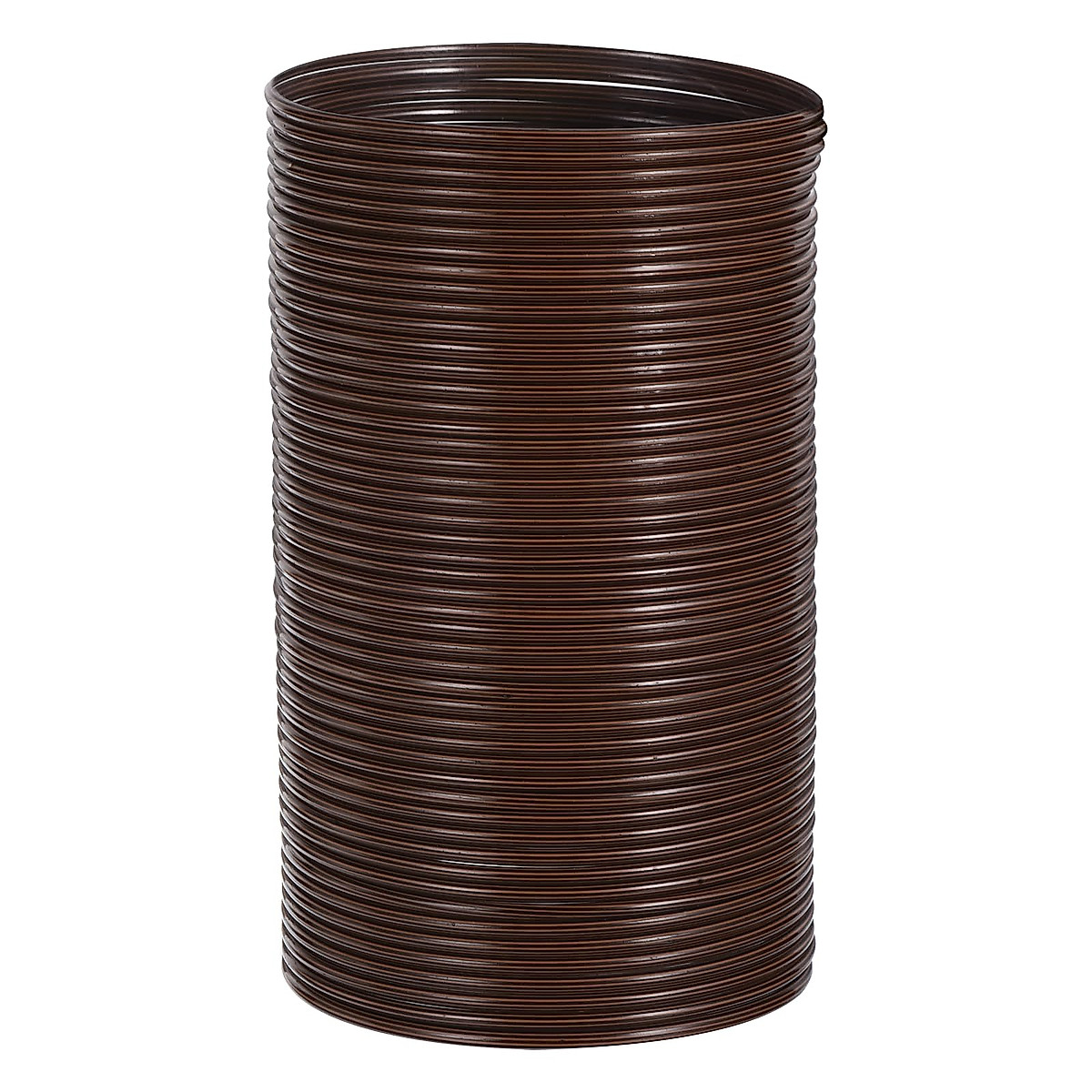 PATIKIL Wicker Repair Kit, Round Synthetic Fix Kit Vinyl Plastic Rattan Replacement for Garden Furniture Rattan Chair Sofa Couch Basket 0.55 LB, Black Brown