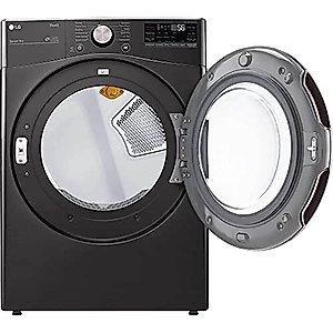 7.4 cu. ft. Ultra Large Capacity Smart wi-fi Enabled Front Load Electric Dryer with TurboSteam™ and Built-In Intelligence