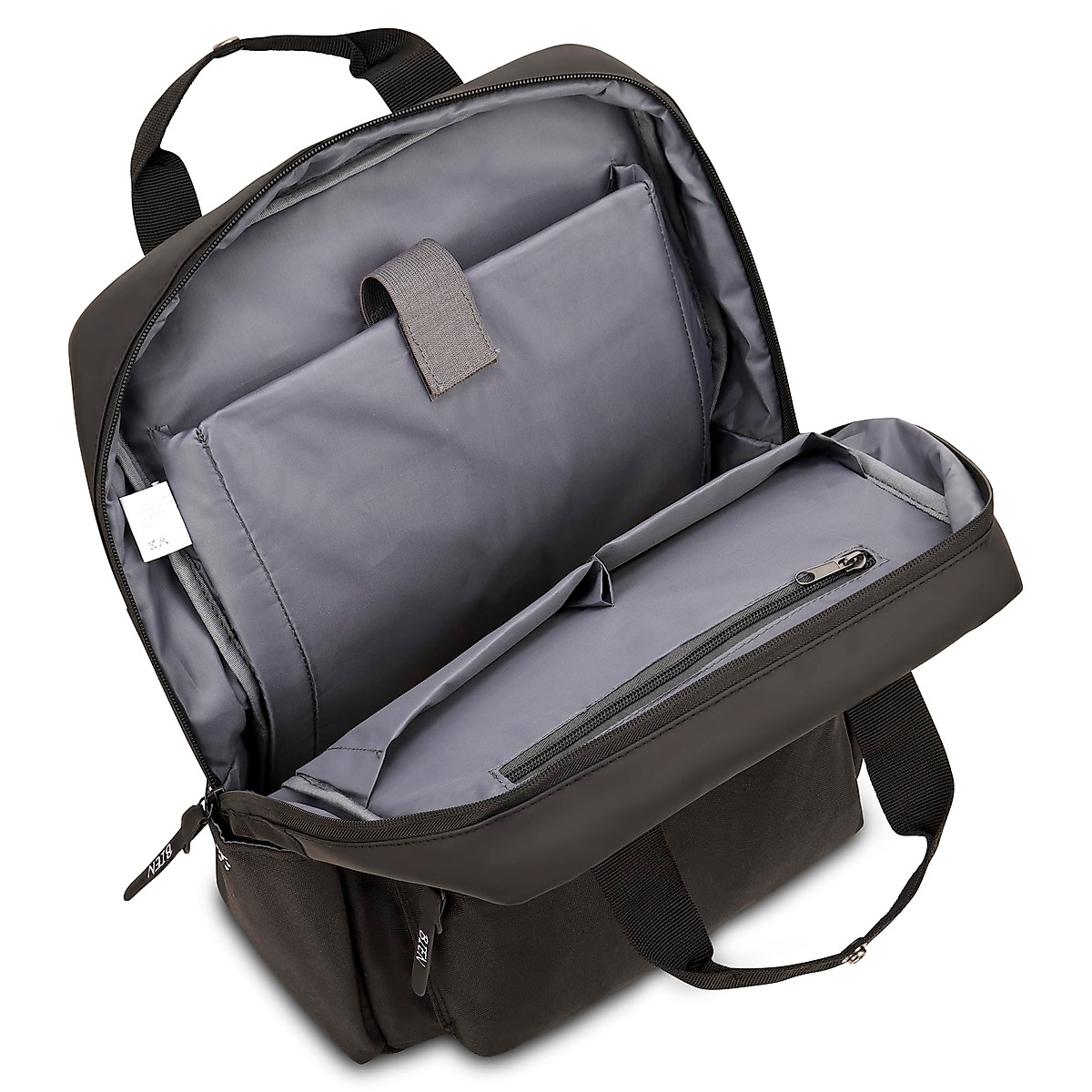 BIEN - Smart Backpack - Oslo backpack 19L-Vol. Laptop compartment water-resistant weight: 0.88 kg luggage strap security pocket water bottle compartment slim design (black)
