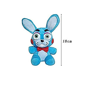 Ktveih Toy Bonnie Plush Stuffed Animal Doll Fan Made plushies for Boy Girl Plush Gift