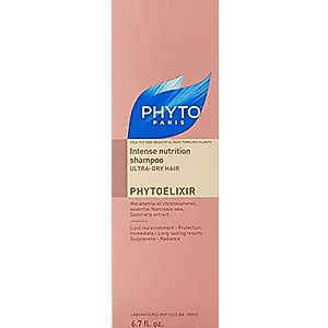 PHYTO Phytoelixir Intense Nutrition Shampoo, 6.7 Fl Oz