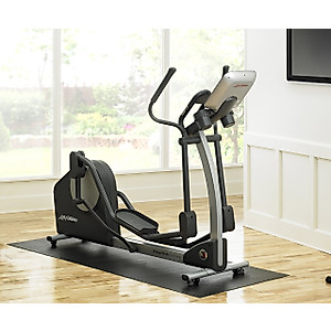 SuperMats Heavy Duty Equipment Mat 12GS Made in U.S.A. for Treadmills Ellipticals Rowing Machines Recumbent Bikes and Exercise Equipment (3-Feet x 7.5-Feet) (36" x 90") (91.44 cm x 228.6 cm) , Black