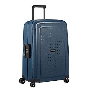 Samsonite Unisex_Adult Luggage Suitcase, Blue (Navy Blue), M (69 cm-79 L)