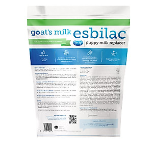 Pet-Ag Goat’s Milk Esbilac Powder - 5 lb - Powdered Puppy Formula with Prebiotics, Probiotics & Vitamins for Puppies Newborn to Six Weeks Old - for Sensitive Digestive Systems