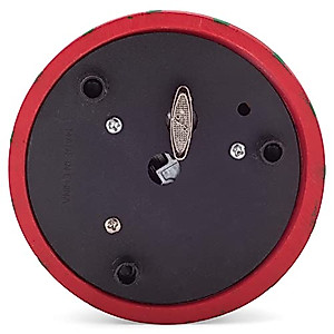 Elanze Designs Cardinal 100 MM Christmas Snow Globe Plays Frosty The Snowman