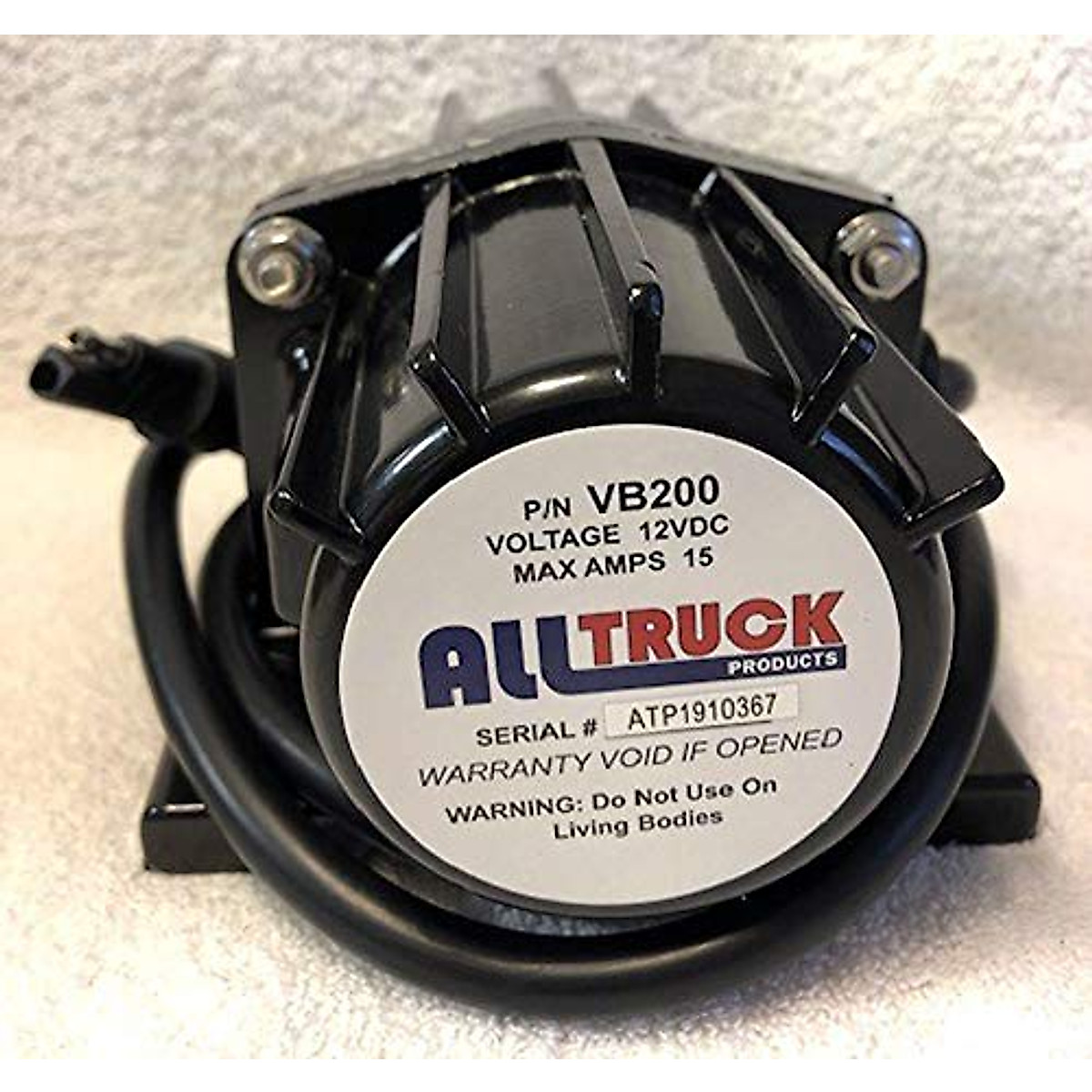 ALL TRUCK PRODUCTS VB200 200 LB Vibrator for Salt Sand Spreader, Concrete Mixer. Fertilizer Spreader, Lime Spreader, Grain Bins, Dump Truck, any application where material needs to be shaken loose!