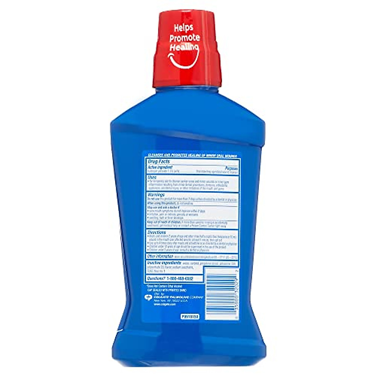 Colgate Peroxyl Mouth Sore Rinse, Mild Mint - 16.9 Fluid Ounce