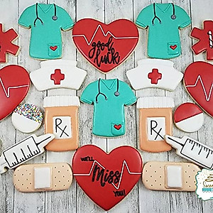 Asterisk/Medical Symbol 3 Inch Cookie Cutter from The Cookie Cutter Shop – Tin Plated Steel Cookie Cutter