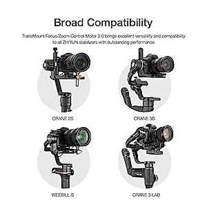 Zhiyun CMF-06 TransMount Servo Follow Focus/Zoom Controller for Zhiyun WEEBILL S/Crane 3/Crane 3S/ Crane 2S Gimbal Handheld Stabilizer