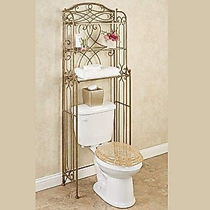 Touch of Class Abbianna Bathroom Space Saver Antique Gold