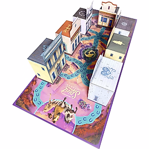 Mattel Games Spirit Hide & Seek Kids Game, Hide-and-Seek Board Game with Mini Horses & Buildings for 2, 3, 4 or 5 Players Ages 5 Years Old & Up