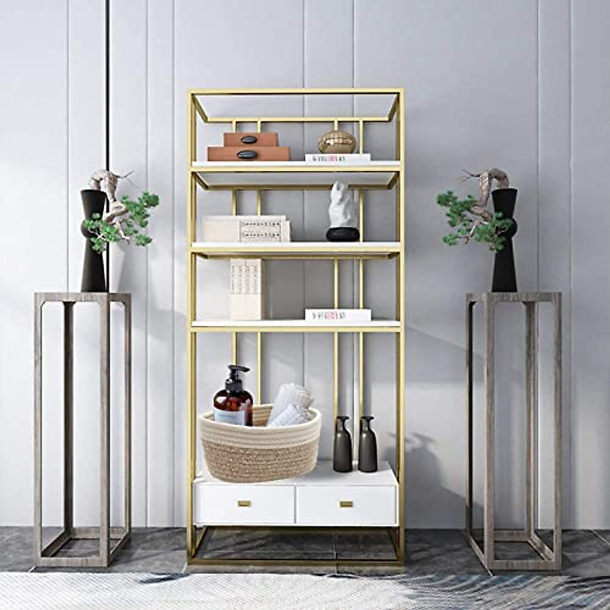 Zalaxt Cotton Rope Storage Baskets, 3 Pcs Woven Baskets for Storage for Organizing Baby Diaper and Toys Boho Basket, Nursery Storage Bin