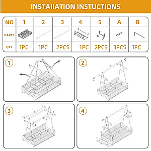 Wtoumdc Utensil Caddy, Utensil Holder for Barbecue Camping Accessories, Picnic Condiment Cutlery Caddy with Handle and Paper Towel Roll Holders, Camping Essentials Rv Kitchen Camper Must Haves, Black