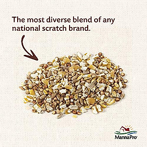 Manna Pro Ultimate Scratch Chicken Feed | Nutrient Rich Chicken Treat | 10 LB Chicken Scratch