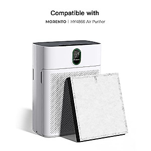 MORENTO HY4866 Air Purifier Replacement Filter for HY4866 Air Purifer (2 Pack, Enhanced Version)