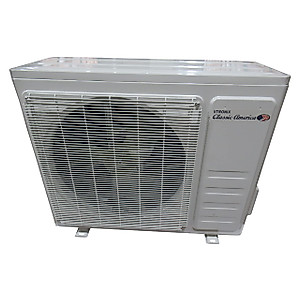 Classic America (12000BTU/120VAC/20SEER) Mini Split AC/Heating System - 600 SqFt Coverage - Ductless/Wall Mounted - Energy Saving Inverter - Includes 16' Installation Kit and Remote - WiFi/Alexa Ready