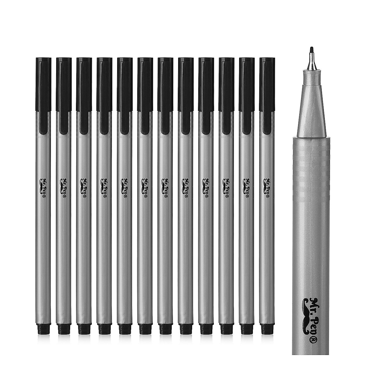 Mr. Pen- Black Fineliner Pens, 12 Pack, Black fine point pens, Pens Fine Point, Fine Liners Artists, Fineliners Pens, School Supplies, Art Pens, Writing Pens, Fine Tip Markers, Bible Journaling Pens