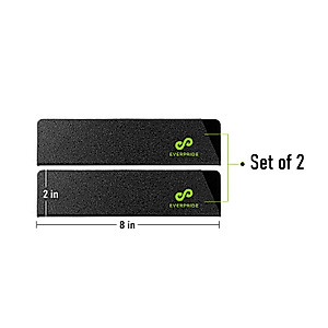 EVERPRIDE 8 Inch Chef Knife Sheath Set (2-Piece Set) Universal Blade Edge Cover Guards for Chef and Kitchen Knives – Durable, BPA-Free, Felt Lined, Sturdy ABS Plastic – Knives Not Included