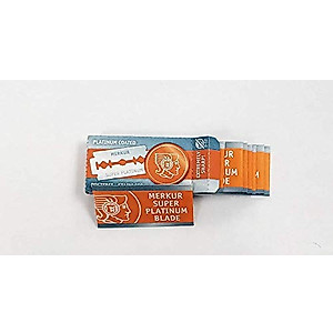 Merkur Razor Double Edge Razor Blades, MK-911, 10 Count (Pack of 1)