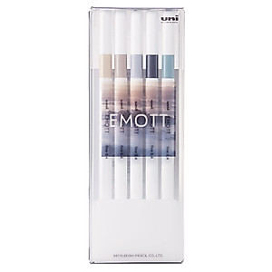 Uni EMOTT 5 Colors Set No.9, Nuance Color (PEMSY5C.NO9)