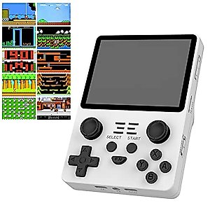 Portable Retro Handheld Games Console,3.5 Inch IPS Retro Console Open Source Classic Emulator Gaming Console,for Kids Xmas Gift-A