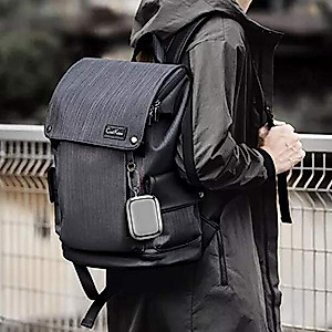 Aiiko AirPods Pro Case Cover, Soft TPU Plated Full Protective Shockproof Cover with Keychain/Anti-Lost Straps and EVA Box Set for AirPods Pro Case 2019 (Front LED Visible)-Silver