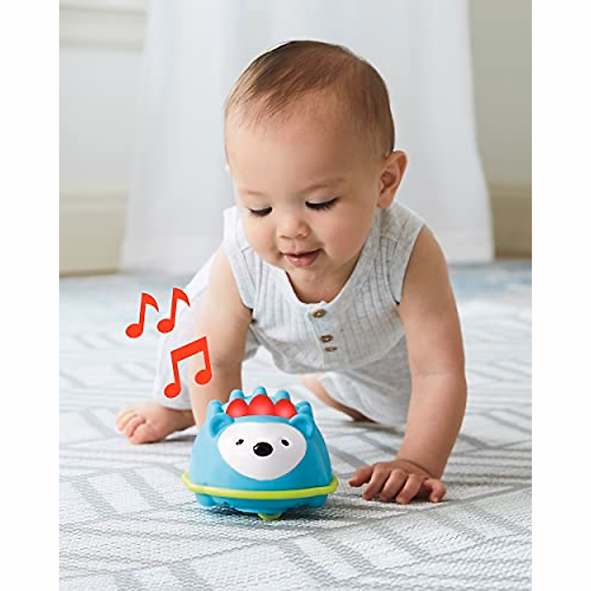 Skip Hop Developmental Learning Crawl Toy, Explore & More, Hedgehog