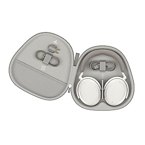 SENNHEISER Momentum 4 Wireless Headphones - Bluetooth Headset for Crystal-Clear Calls with Adaptive Noise Cancellation, 60h Battery Life and Customizable Sound, White (Renewed)