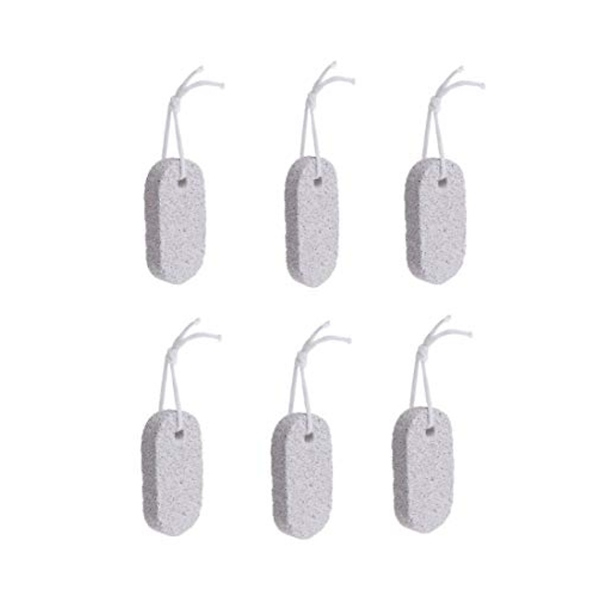 Toukeroue Hamster Chew Stones, 6 Pack Natural Volcano Lava Block Hamster Teeth Grinding Stones, Small Animal Teeth Molar Grinding Toys for Guinea Pig Hamster Rabbit Chinchilla Bird Parrot