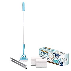 Baseboard Buddy – Baseboard & Molding Cleaning Tool! Includes 1 Baseboard Buddy and 3 Reusable Cleaning Pads, As Seen on TV