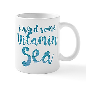 CafePress Vitamin Sea Mugs Ceramic Coffee Mug, Tea Cup 11 oz