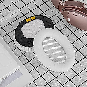 Geekria QuickFit Replacement Ear Pads for Bose QCSE, QC45, QC35, QC35 ii, QC35 ii Gaming, QC15 QC25, AE2, AE2i, AE2w, SoundTrue, SoundLink AE, Headphones Earpads