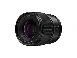 Panasonic LUMIX S Series Camera Lens, 50mm F1.8 L-Mount Interchangeable Lens for Mirrorless Full Frame Digital Cameras, S-S50