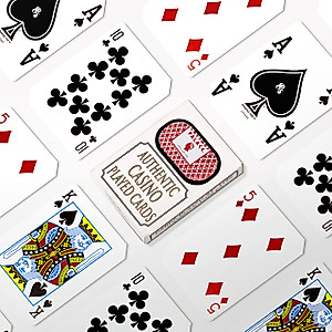 Las Vegas Style Playing Cards | Assortment of Nevada Casinos | May Include Dealer Markings | No Jokers | 8 Decks of Poker Cards