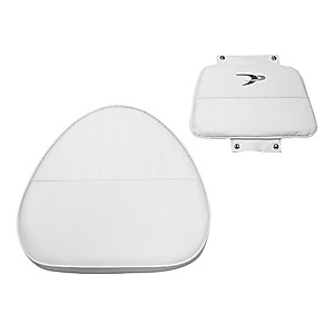 Wise 8WD015-2-710 Standard Pilot Chair Cushion Set, White