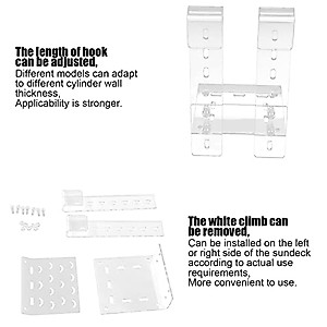 Turtle Basking Platform, Transparent Tortoise Resting Terrace Aquatic Reptile Basking Platform Turtle Hanging Ramp Climbing Shelf for Aquarium(TC)