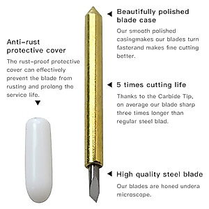 Zafina-UP 10PCS Cut Precisely and Clean Premium Fine Point Blade Cutting Sharp and Smoothly fit for Explore Air/Air 2/Explore Air 3