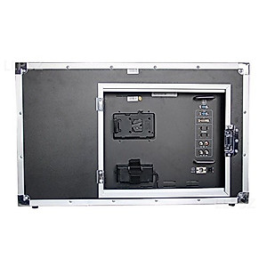 Lilliput BM230-6G 23.8" 3840x2160 4K 6G SDI Ultra HD Monitor Carry-on Aluminum Case Broadcast Quad Screen Multiviewer Monitor