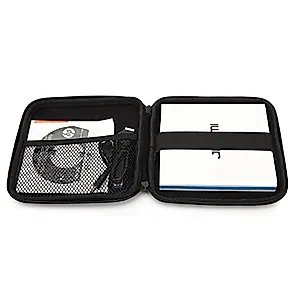 KAYOND® Portable Hard Carrying Travel Storage Case for External USB, DVD, CD, Blu-ray Rewriter/Writer and Optical Drives (Blue)