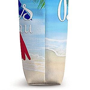 Nassau Bahamas Summer Vacation Tropical Parrot Tote Bag