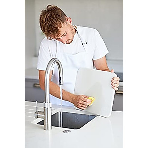 HANS GRILL PIZZA STONE | Rectangular Pizza Stone For Oven Baking & BBQ Grilling With Free Wooden Peel | Extra Large 15 x 12" Inch Durable Cordierite Cooking Stone.