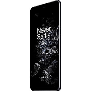 OnePlus 10T 5G Fully Unlocked Android Smartphone 256GB Storage / 16GB RAM, Triple Camera 50+8+2MP, 16MP - Moonstone Black (Renewed)