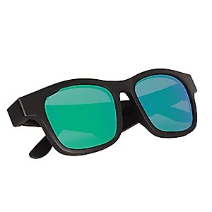 Gaeirt Bluetooth Sunglasses, Smart Bluetooth Sunglasses High Resolution Portable for Commuting(Green)