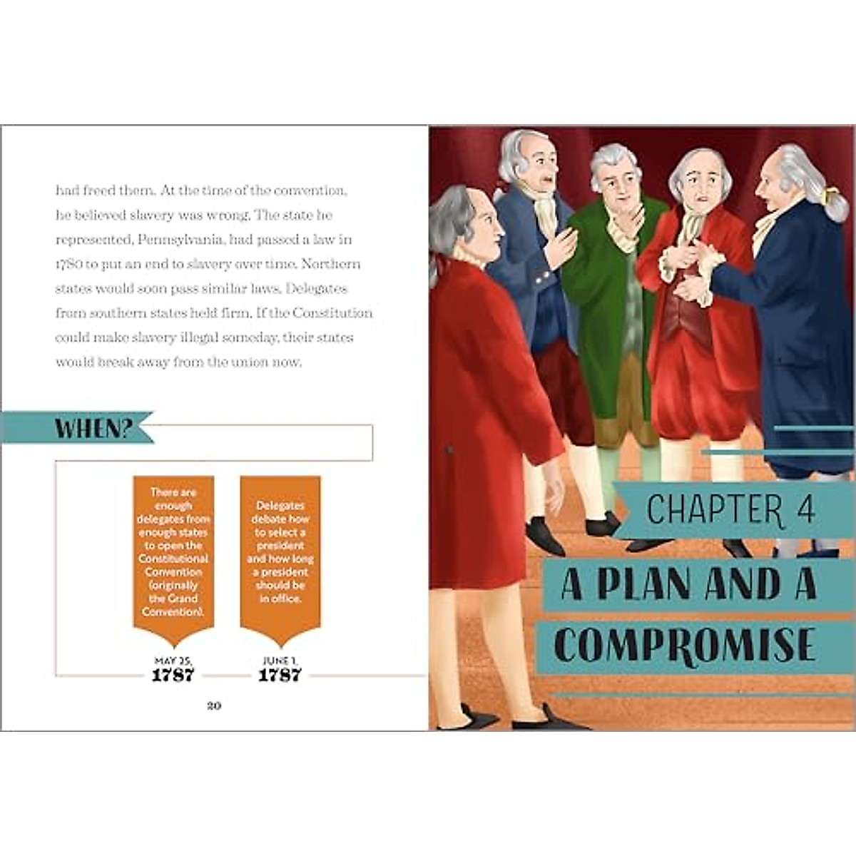 The History of the Constitution: A History Book for New Readers (The History Of: A Biography Series for New Readers)