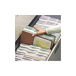 Smead® Redrope File Pockets, Letter Size, 5 1/4" Expansion, 30% Recycled, Redrope, Box Of 50