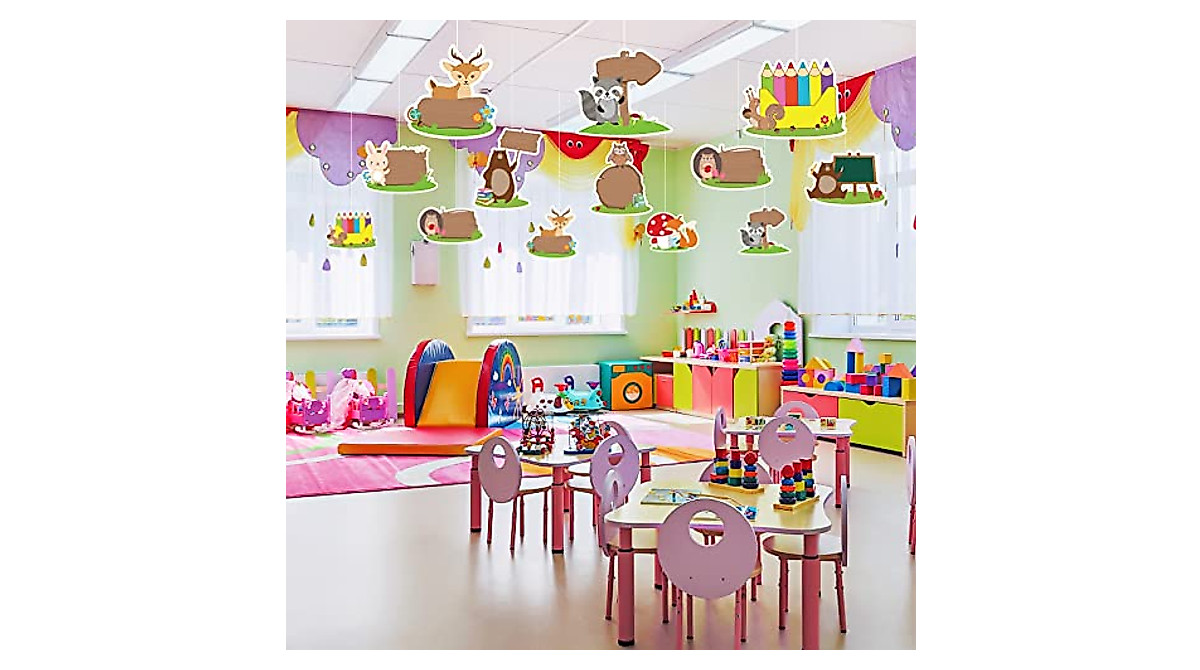45 Pieces Woodland Animal Friends Cutout, Woodland Creatures Forest ...