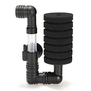 Aquapapa 4X Bio Sponge Filter for Betta Fry Aquarium Fish Tank Up to 15 Gal