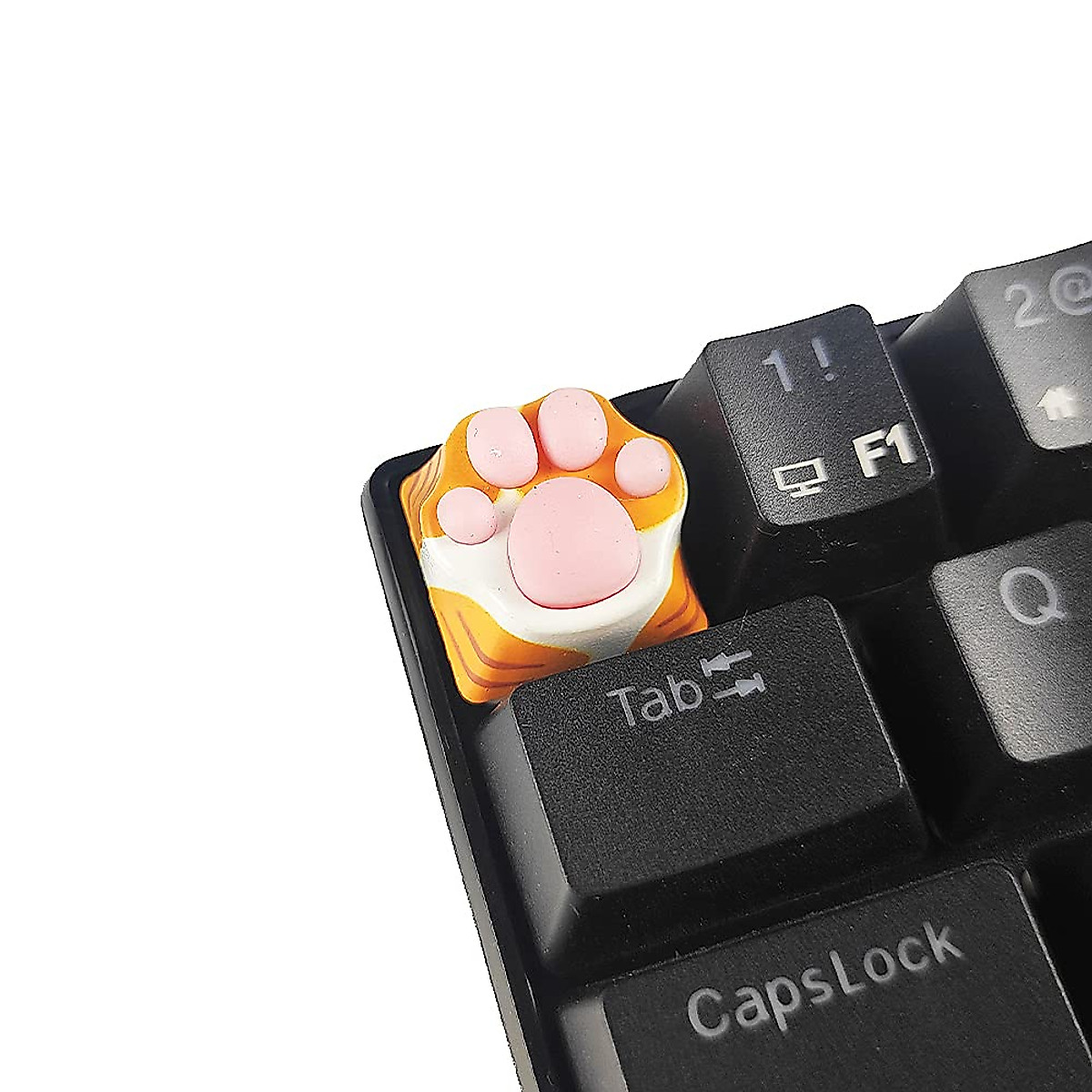 Hidetaka Design Cute Cat Paw Keycap for for Mechanical Gaming Keyboard Applicable to The ESC Key（Cherry Switch） (Cat1)