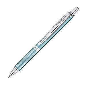 EnerGel™ Alloy RT Gel Pen, Medium Point, 0.7 mm, Turquoise Barrel, Black Ink